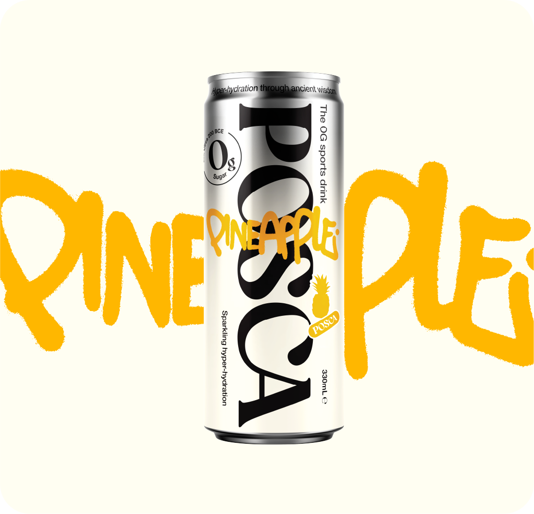 Posca Hydrate Pineapple 12 x 330mL